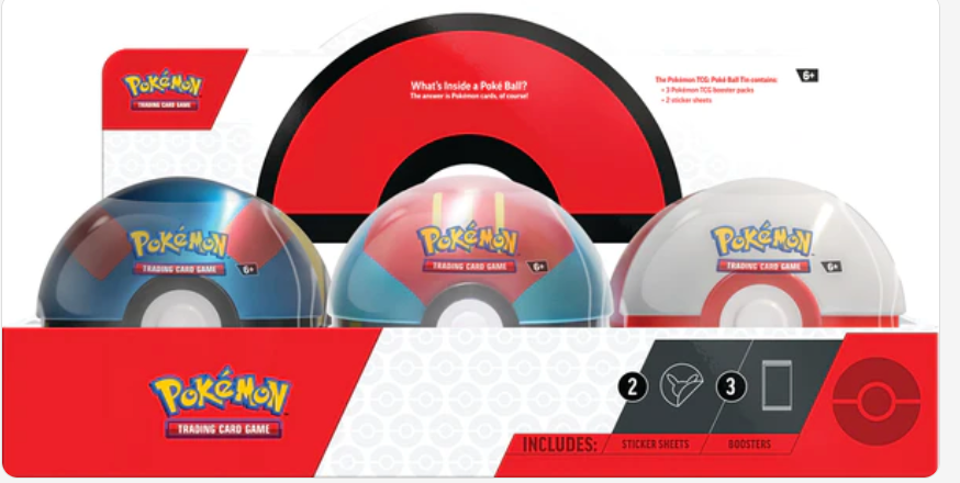 Pokémon Poke Ball Tin Q3 2023 – Nick Nacks 4 Nerds