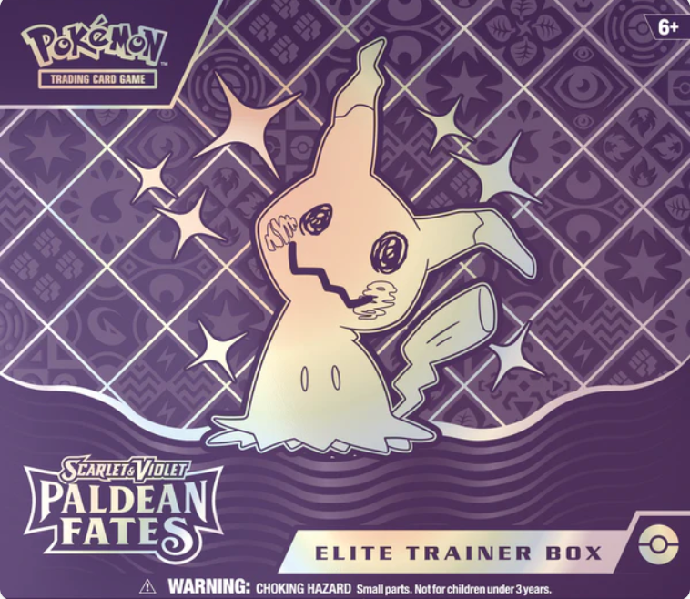 Pokémon SV4.5 Paldean Fates Elite Trainer Box – Nick Nacks 4 Nerds