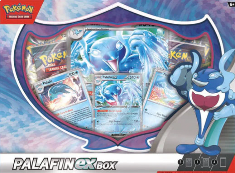 Pokémon Palafin Ex Box – Nick Nacks 4 Nerds