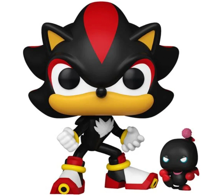 Sonic The Hedgehog Shadow Funko Pop! Vinyl Figure with Dark Chao Buddy ...
