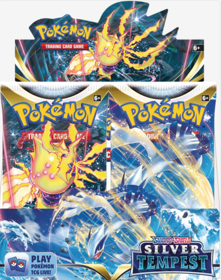 Silver Tempest Booster Box – Nick Nacks 4 Nerds