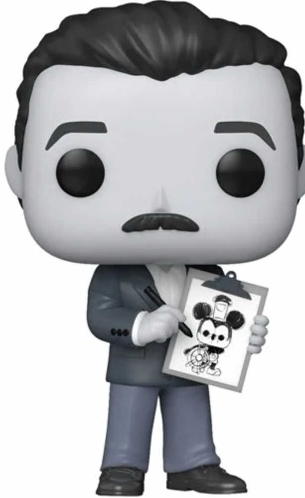 Disney 100 Walt Disney with Drawing Pop! Vinyl Figure – Nick Nacks 4 Nerds